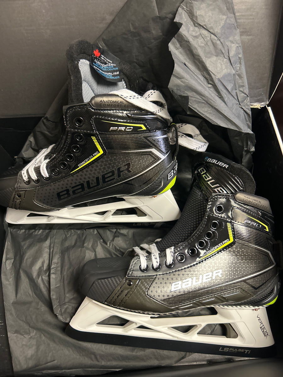 New Bauer Pro Goalie Skates Size 8 Fit 2 – Never Made It Pro Stock