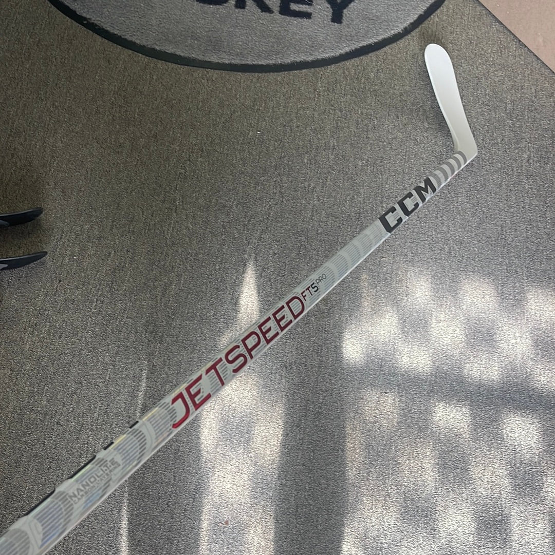 DeLeo CCM JetSpeed FT5 Pro WHITE - LH - 80 Flex - P92M – Never Made It ...