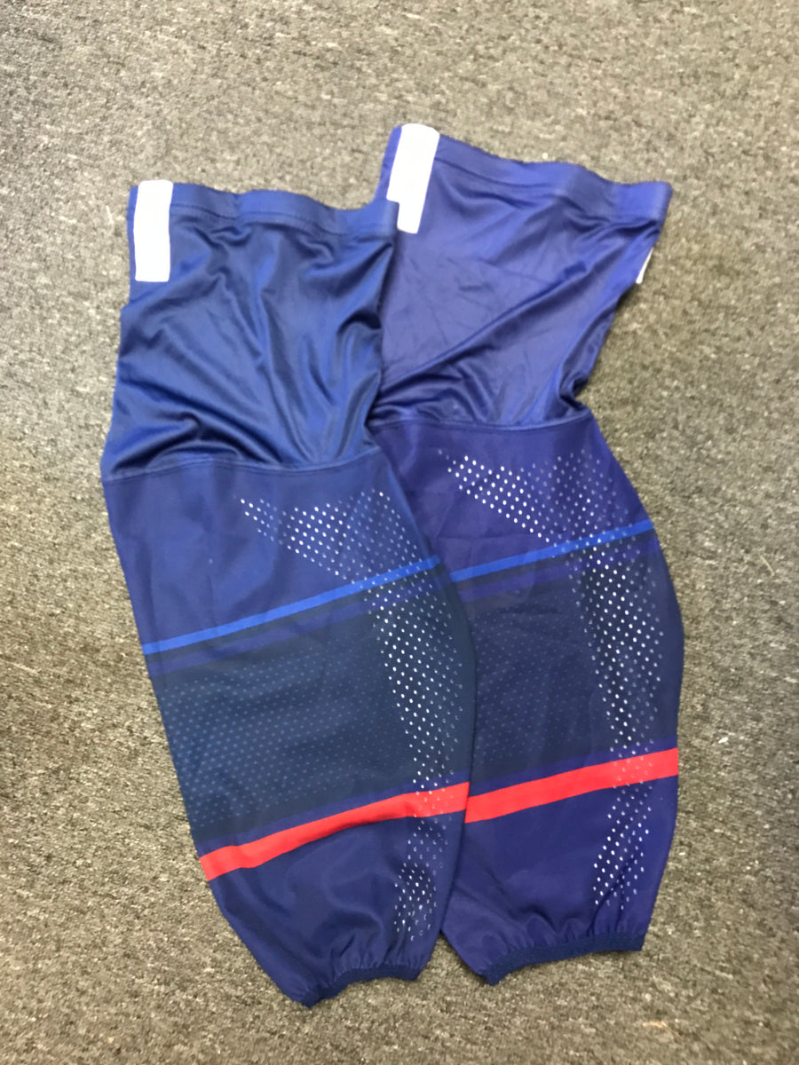 New Team USA Navy Nike Swift Hockey Pro Stock Socks – Never Made It Pro ...