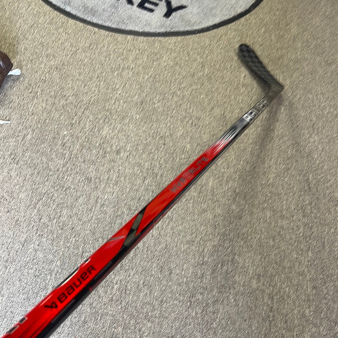 #47 New Bauer Vapor Hyperlite 2 Red Chrome Custom - P28 - LH - 87 Flex ...