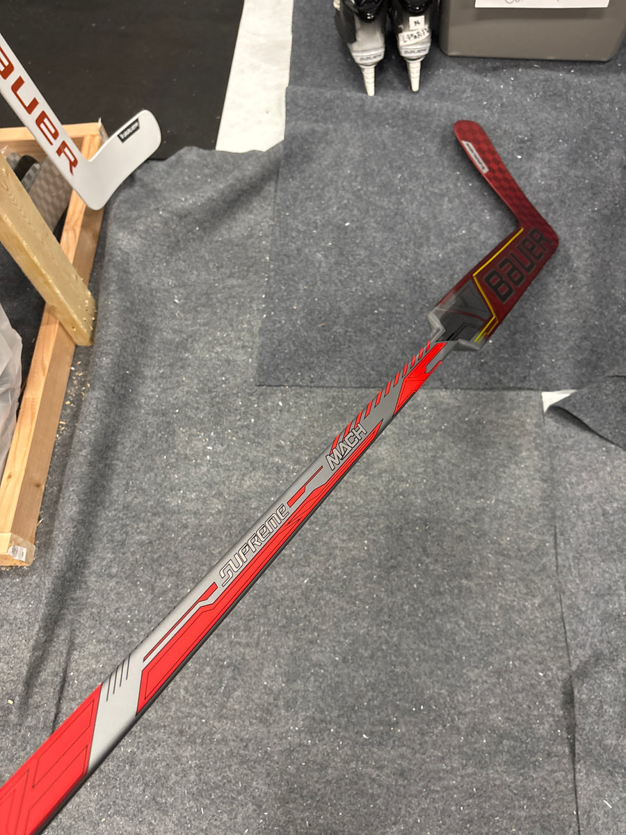 #34 New Bauer Supreme Mach Goalie Stick - P31 Round - 24.5” - 95 Flex ...
